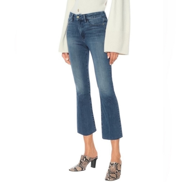 Frame Denim | Jeans | Frame Le Crop Mini Boot Jeans Size 27 High Rise ...
